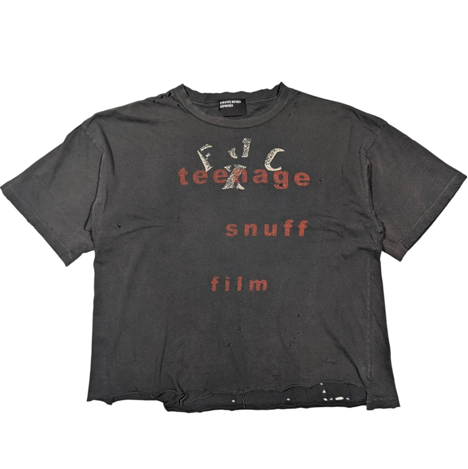 Teenage Snuff Film T-Shirt (Holiday Exclusive) by Enfants Riches ...