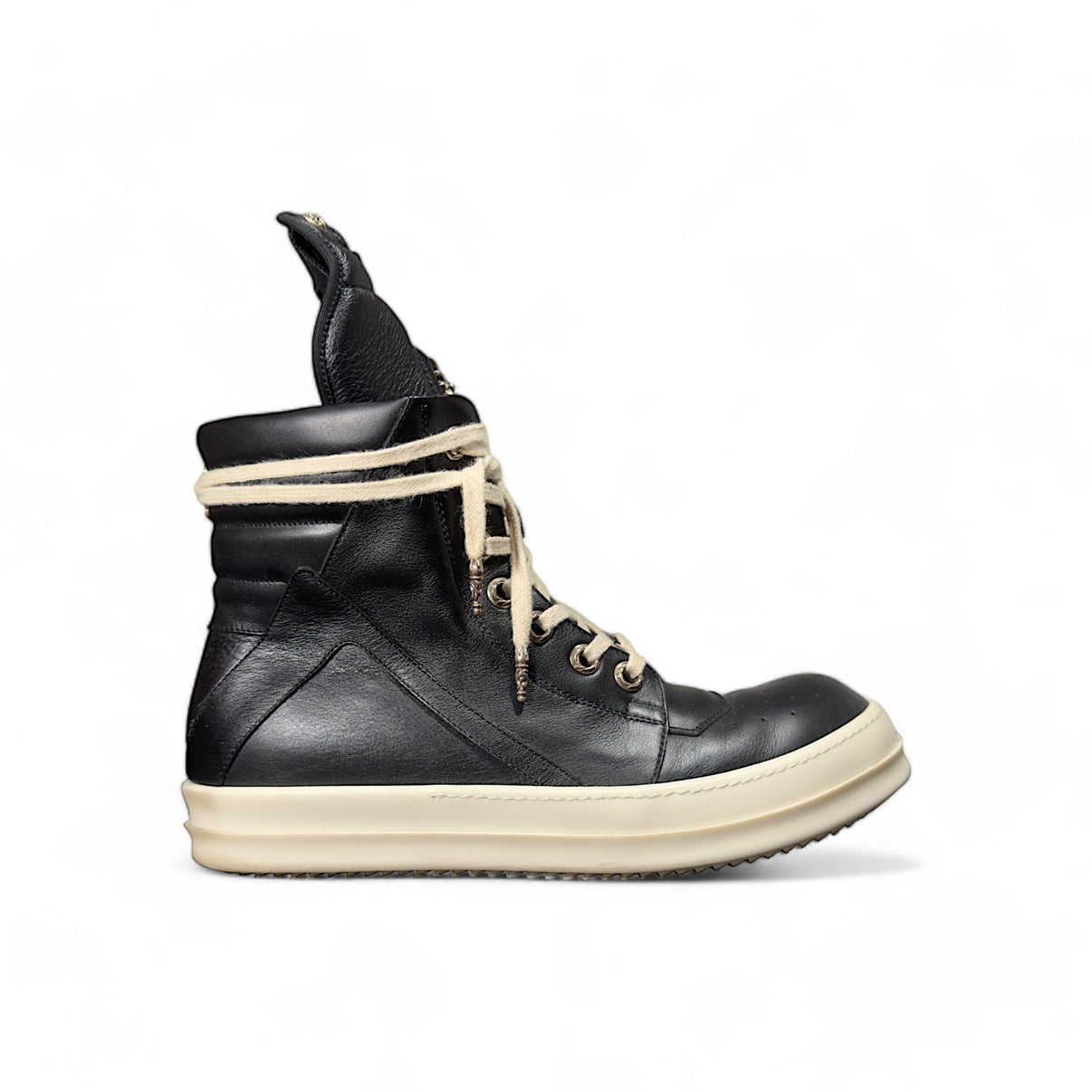 Chrome Hearts x Rick Owens Geobasket Sneakers - Black – Young ...