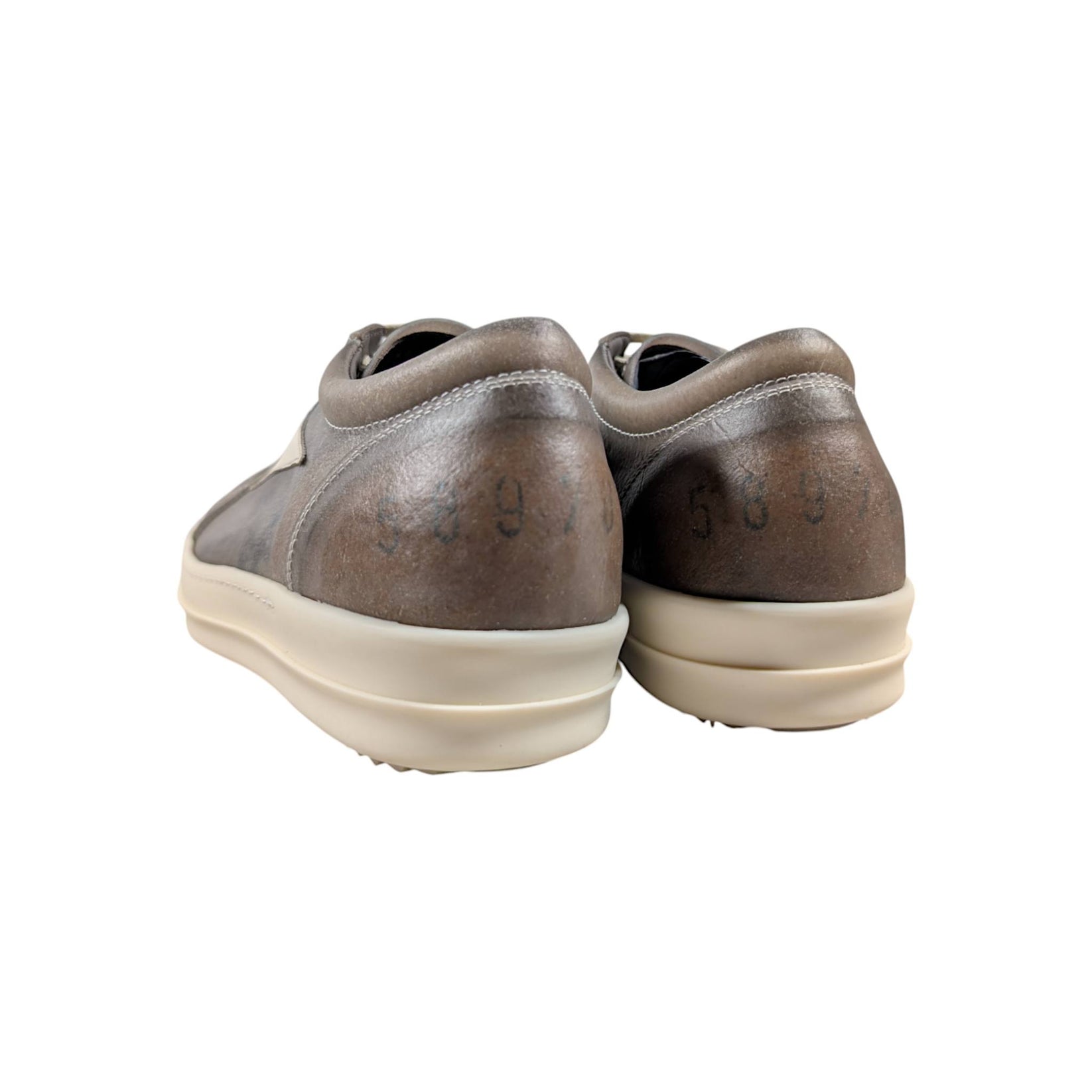 Rick Owens Sneakers Vintage Low Dust Leather Shoe SS25 Rick Owens Vans